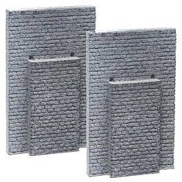 Noch - Cut-Stone Bridge Abutments - Laser-Cut Hard Foam - 5-1/16" 12 ...