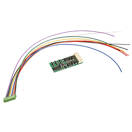 NCE - D13SRJ DCC Control Decoder 1.3 Amp - Silent Running(TM) - 4 ...