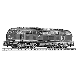 Roco - DB Diesel Locomotive - Class 215 (maroon, gray) - 625-23220