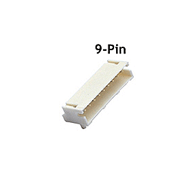 TCS - DCC Decoder Socket - JST 9-Pin Socket (Female), Surface Mount ...