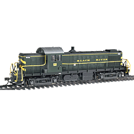 Atlas - Diesel Alco RS-1 - Powered - Black River & Western #57 (green, black, yellow) w/Friction ...