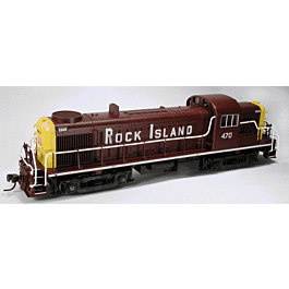 Atlas - Diesel Alco RS-3 Classic Powered - Chicago, Rock Island & Pacific #470 (maroon, yellow ...