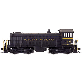 Atlas - Diesel Alco S-4 Powered - Western Maryland #146 (black, yellow ...