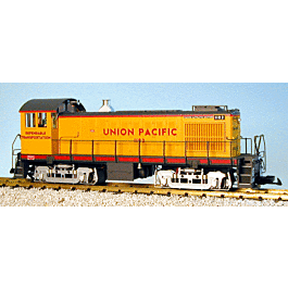 USA - Diesel ALCO S4 Switcher Powered - Union Pacific (yellow, gray ...