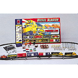 Life-Like - Diesel Blaster Train Set w/Powered Loco - 433-21506