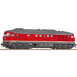 Roco - Diesel Class 132 Powered Era IV - DR (red,gray roof & bottom ...