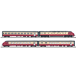 Trix - Diesel Class DE 1001-1003 TEE I Express Railcar Train - Standard ...