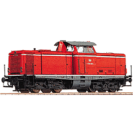 Roco - Diesel Class V100 #1224 Powered Era III - DB (red, gray/black ...