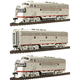 PCM - Diesel EMD F3 Phase 2a A-B-A Powered Set (DCC & Sound Upgradeable ...