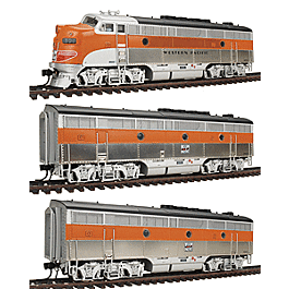 PCM - Diesel EMD F3 Phase 2a A-B Powered & Dummy B (DCC & Sound ...