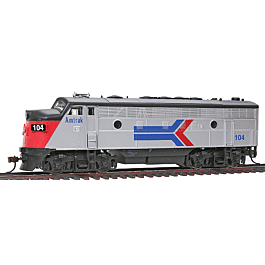 Model Pwr - Diesel EMD F7A (Metal) w/Working Light - Amtrak Phase I ...