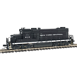 Walthers - Diesel EMD GP20 - Powered - New York Central #2112 (black, white lettering) - 920-7791