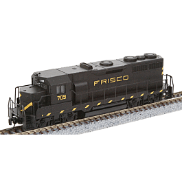 MicroTrain - Diesel EMD GP35 - St. Louis & San Francisco #709 (black ...