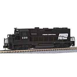 MicroTrain - Diesel EMD GP35 Powered - Penn Central #2310 (black, white Lettering & Penn Central ...