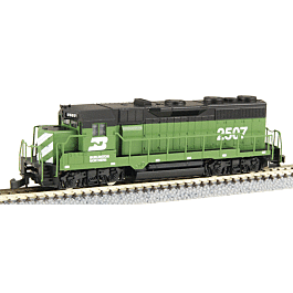 MicroTrain - Diesel EMD GP35 Powered - Burlington Northern #2507 - w/Marklin(R) Couplers - 489 ...