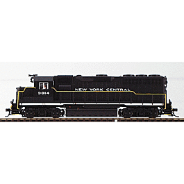 Atlas - Diesel EMD GP40 Powered - New York Central #3014 (black, white) - 150-8928