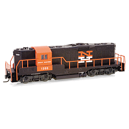 MicroTrain - Diesel EMD GP9 Powered - New Haven (orange, black, white ...
