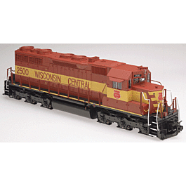 Atlas O - Diesel EMD SD35 Low Nose Powered 3-Rail - Wisconsin Central #2500 (maroon, gold, black ...