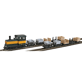 BCH - Diesel Freight Train-Only Set - Minitrains - Green w/Yellow ...