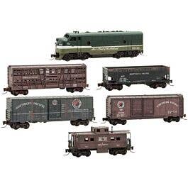 MicroTrain - Diesel Freight Train-Only Set with F7A - Standard DC ...