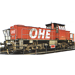 HORNBY - Diesel G 1202 BB Powered Era V - OHE (red, white lettering ...