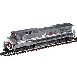 Atlas - Diesel GE Dash 8-40B Powered - LMX #8577 (gray, white, red ...