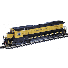 Atlas - Diesel GE Dash 8-40B Powered - Susquehanna - Painted (black ...