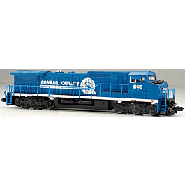 Bachmann - Diesel GE Dash 8-40CW Powered - Conrail #6104 - 160-86066