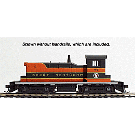 Walthers - Diesel Powered SW1 - Great Northern (orange, green, yellow ...