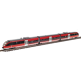 Brawa - Diesel Talent 643 Car Set (1 Car Powered) - "Fritz Walter" Era ...