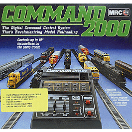 MRC - Digital Command Control - Command 2000P w/30VA Power and HO ...