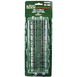 Kato - Double-Track Truss Bridge - 9-3/4" 24.8cm (green) - 381-20435
