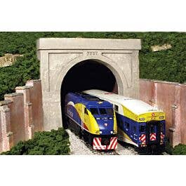 Monroe - Double-Track Tunnel Portal - Modern Concrete - 493-219
