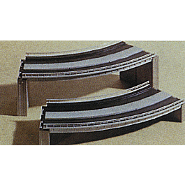 HORNBY - Double Curved Bridge Section - Double Track, 45 Degree 7-1/2 ...