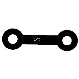 Precision - Drawbar - Delrin Plastic - Small (5/8") - 585-48188