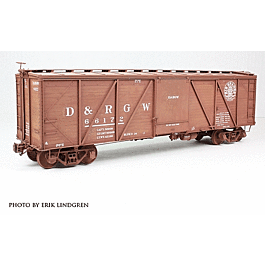 San Juan - D&RGW Fowler Wood Boxcar 6-Pack - Kit - Denver & Rio Grande ...