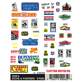 Woodland - Dry Transfer Signs - 1950s Signs & Posters - 785-562