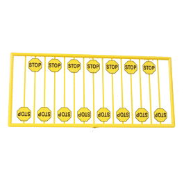 Tichy - Early Stop Sign - Yellow pkg(15) - 293-8248