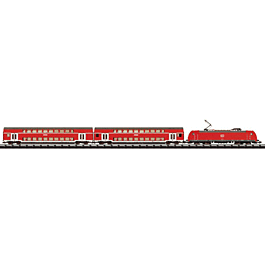 Trix - Electric Bi-Level Passenger Set with Track, Connection Box ...