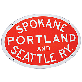 Microscale - Embossed Die-Cut Metal Sign - Spokane, Portland & Seattle ...