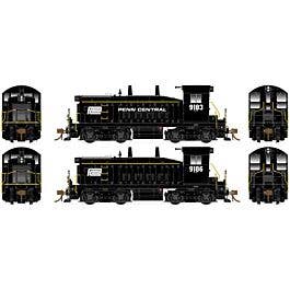 Rapido - EMD-GMD SW1200 - Standard DC - Penn Central 9192 (black, white ...