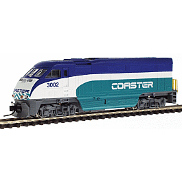 Athearn - EMD Diesel F59PHI Powered - Coaster #3002 (San Diego) - 140-10017