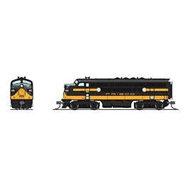 BLI - EMD F3A - Standard DC - Stealth - St. Louis-San Francisco #5001 (black, yellow, Frisco ...