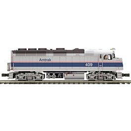 MTH - EMD F40PH - 3-Rail w/Hi-Rail Wheels & Proto-Sound 3.0 - Amtrak ...