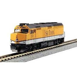 Kato - EMD F40PH Commuter Version - LokSound and DCC - Rio Grande Ski ...