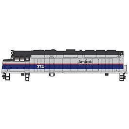 Walthers - EMD F40PH - Standard DC - Amtrak #374 (Phase IV) - 931-401