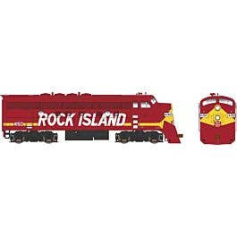 Bowser - EMD F9AM Rebuild w/Large Branch Line Snowplow - Standard DC ...