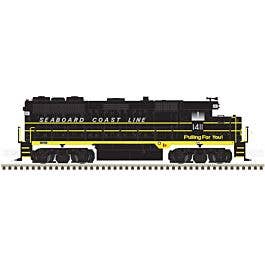 Atlas - EMD GP35 - Standard DC - Master(R) Silver - Seaboard Coast Line #1408 (black, yellow ...