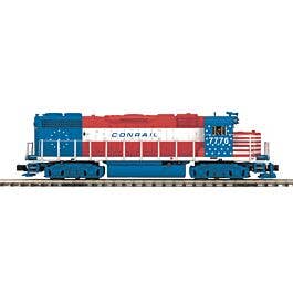 MTH - EMD GP38-2 - 3-Rail w/Proto-Sound 3.0 & Hi-Rail Wheels - Premier ...