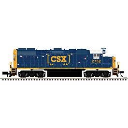Atlas - EMD GP38-2 - Standard DC - Master(R) - CSX #2740 (YN3b, blue, yellow, Boxcar Logo) - 150 ...